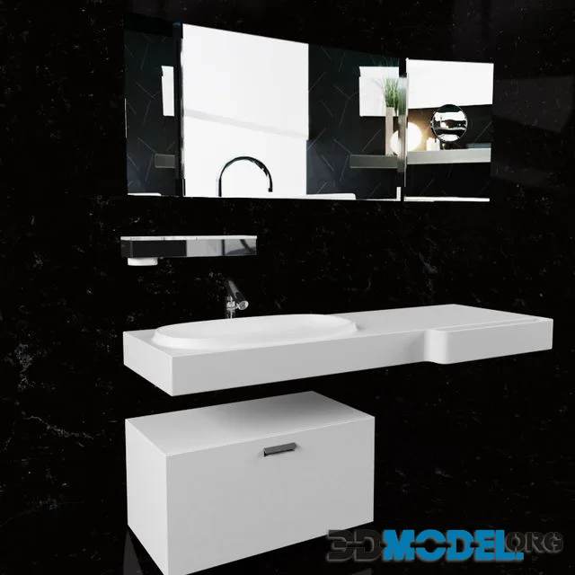 3D Model – Agape washbasin