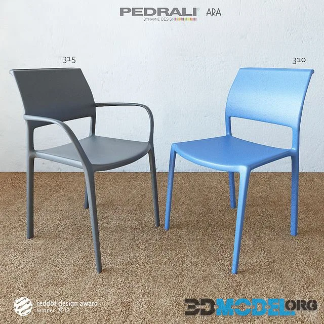 3D Model – ARA chair 310- 315