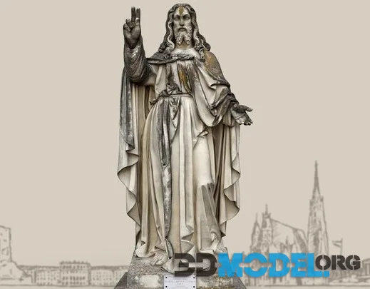 3D Model – Christus (PBR)