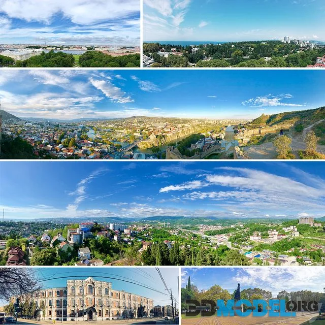 PBR Texture – City panoramas