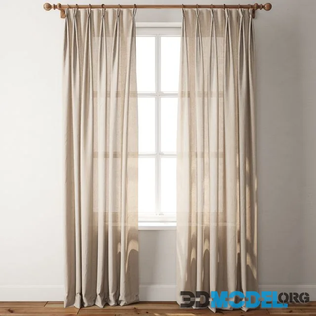 3D Model – Curtain 67