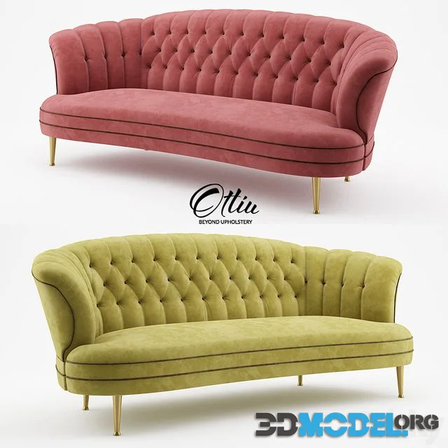 3D Model – Diana sofa - Ottiu