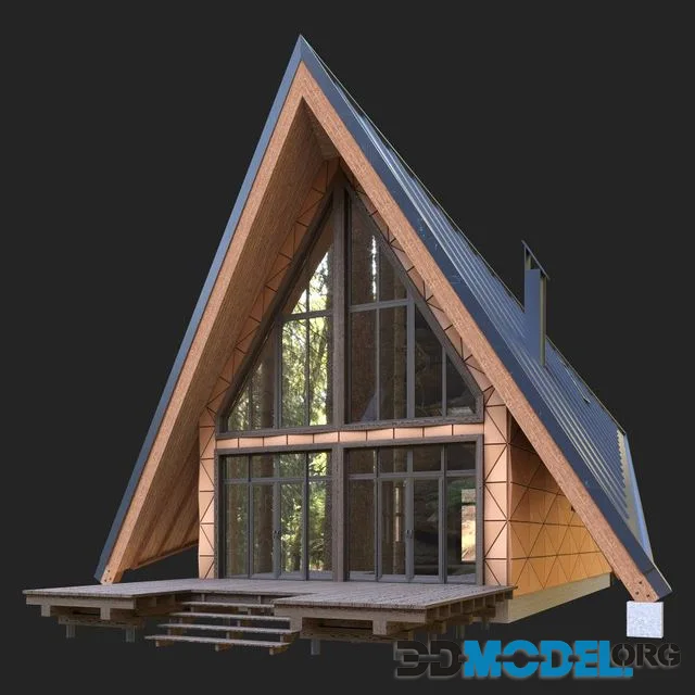 3D Model – Forest house