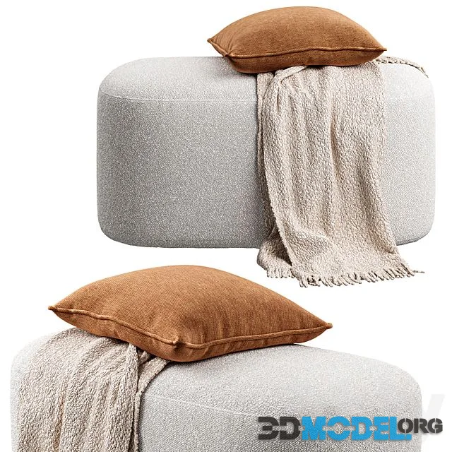 3D Model – Jysk OREBO Pouf