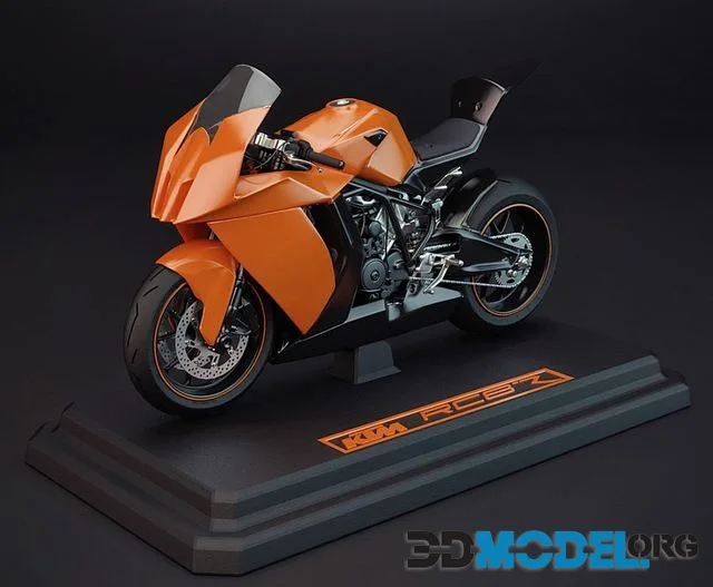 3D Model – KTM RC8 R Track