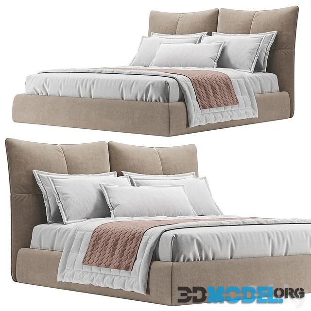 3D Model – Modrest Patrick Bed