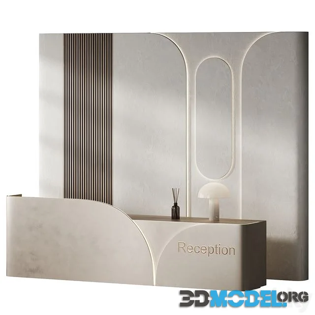 3D Model – Reception 03