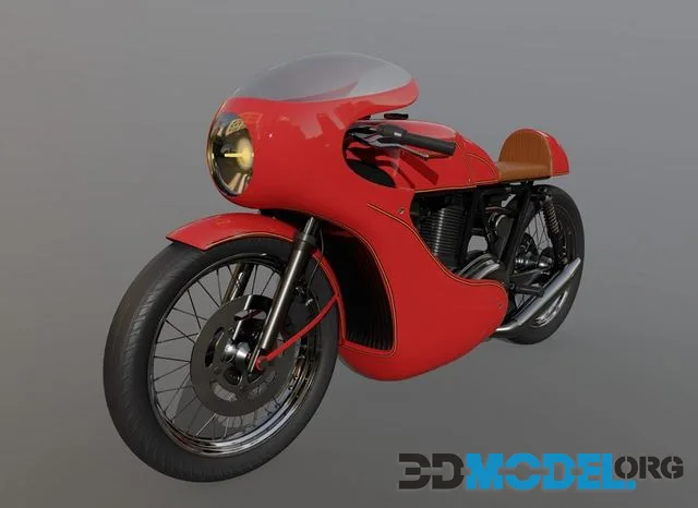 3D Model – Sport Bike (PBR)