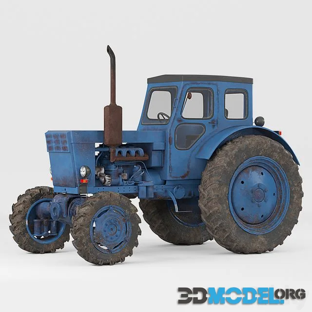 3D Model – T-40 tractor