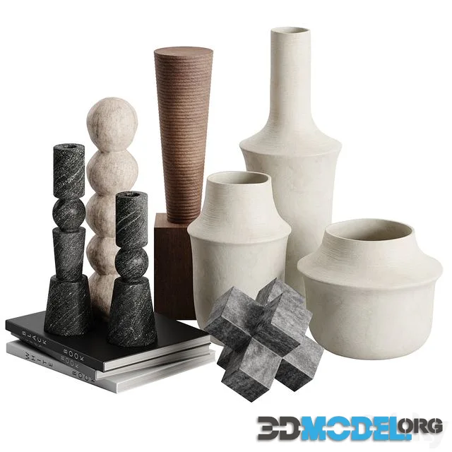 3D Model – Table top set 1