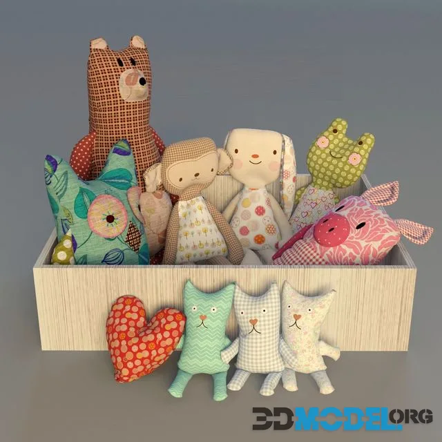 3D Model – Toy Box 3
