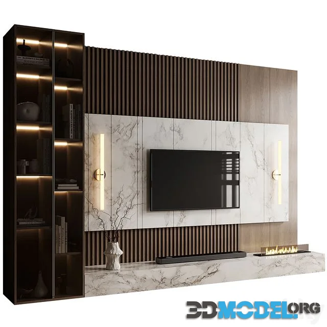 3D Model – TW Wall 08