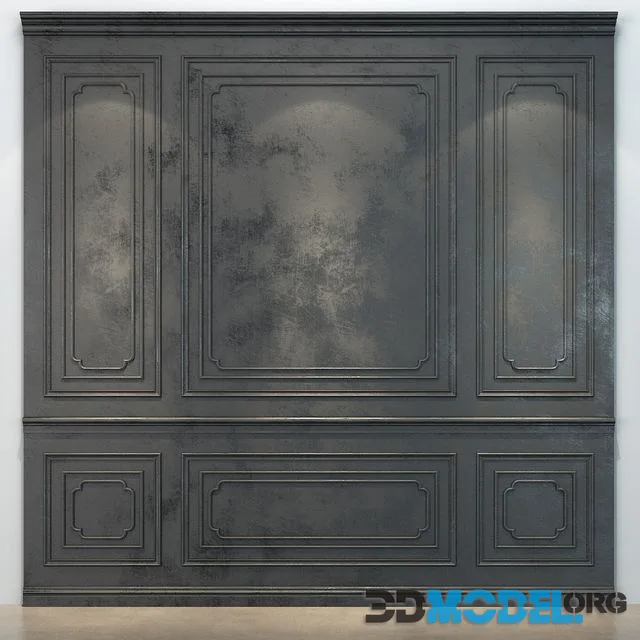 3D Model – Wall panel 078