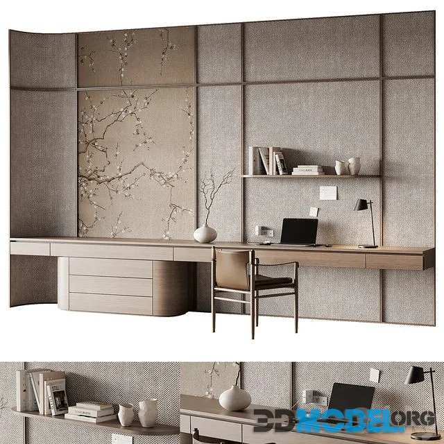 3D Model – Workplace 14