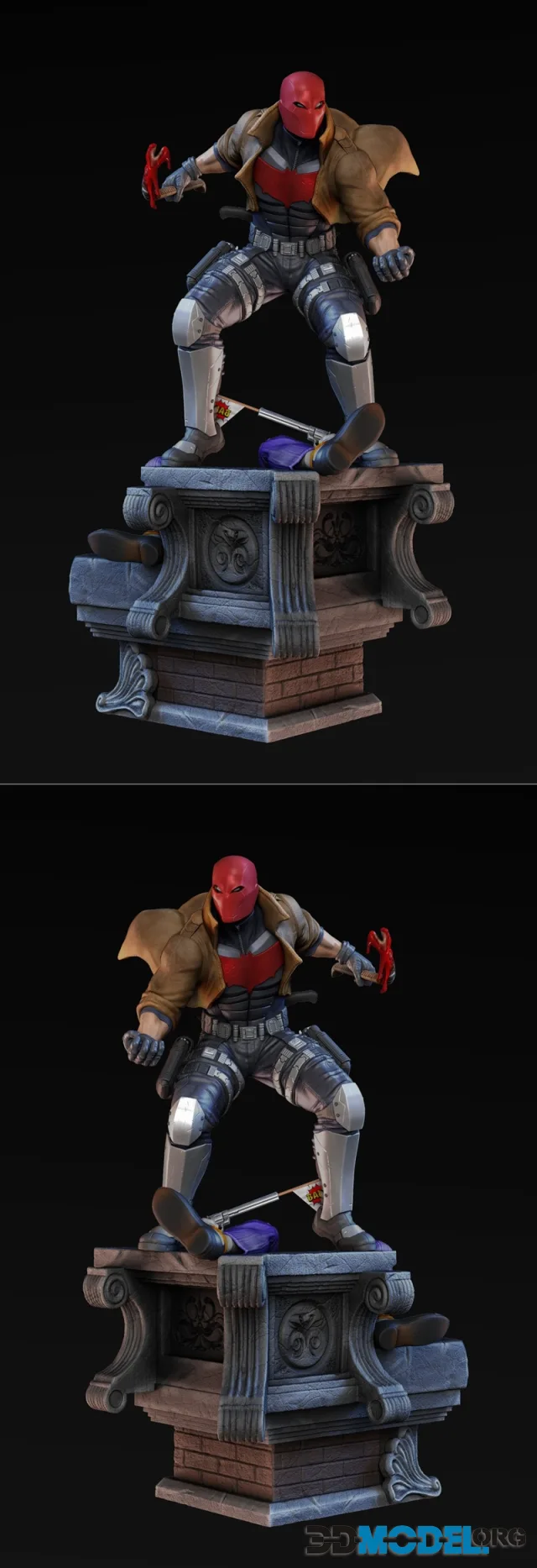 3D Model – Red Hood – Printable