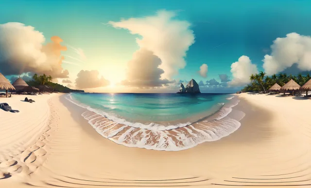 Unreal Engine asset – 41 HDRI Tropical Beach - 8k