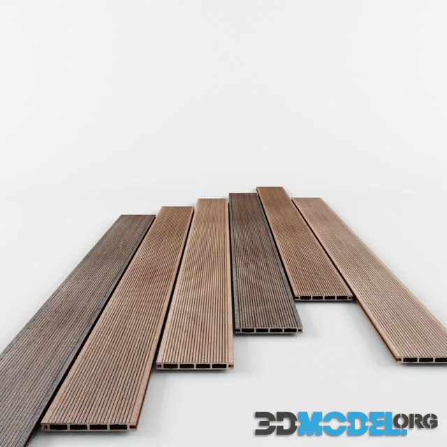 3D Model – Decking board