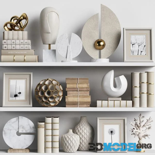 3D Model – Decor Set 140