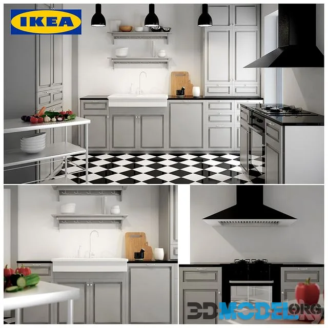 3D Model – IKEA KITCHEN