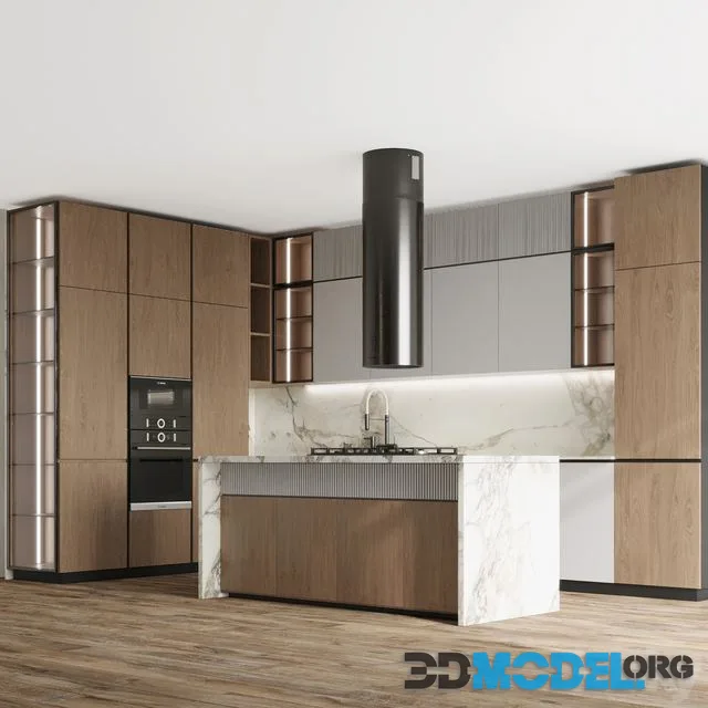 3D Model – Kitchen 088