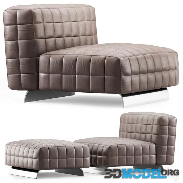 3D Model – Minotti_Twiggy