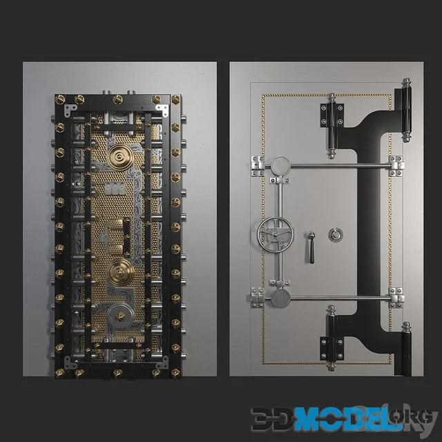 3D Model – The Mosler Safe