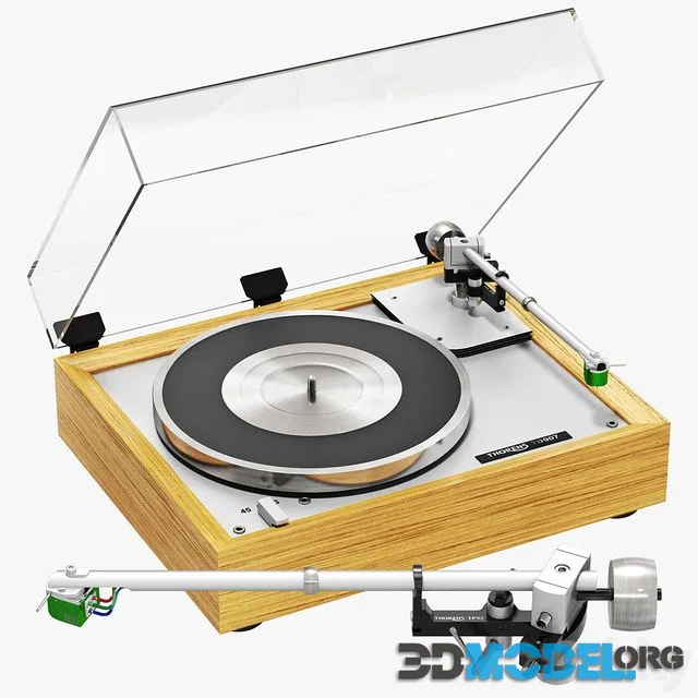 3D Model – Thorens td 907