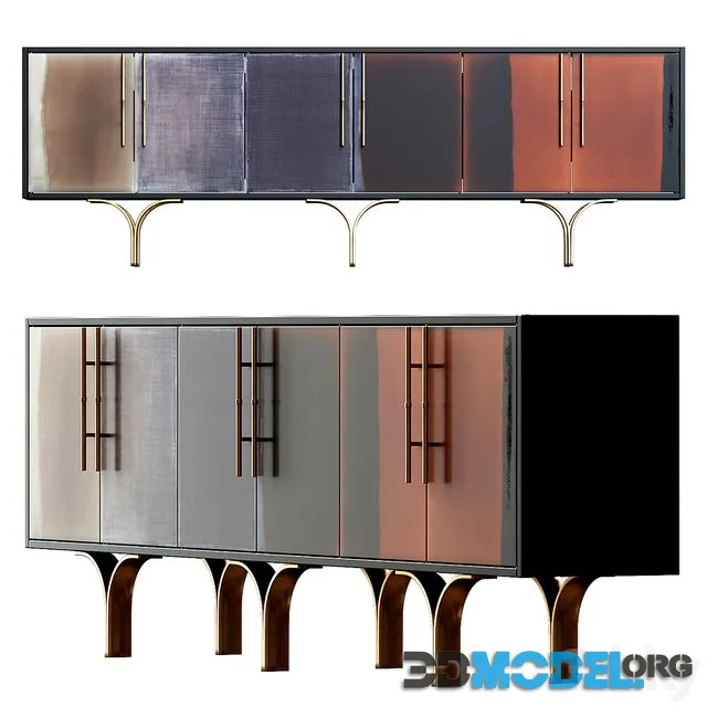 3D Model – Wes sideboard