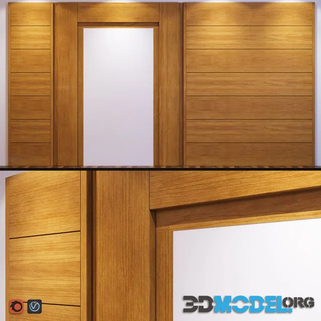 3D Model – Wood_panel