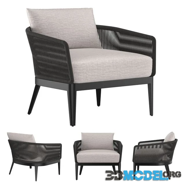 3D Model – HAMILTON LOUNGE CHAIR