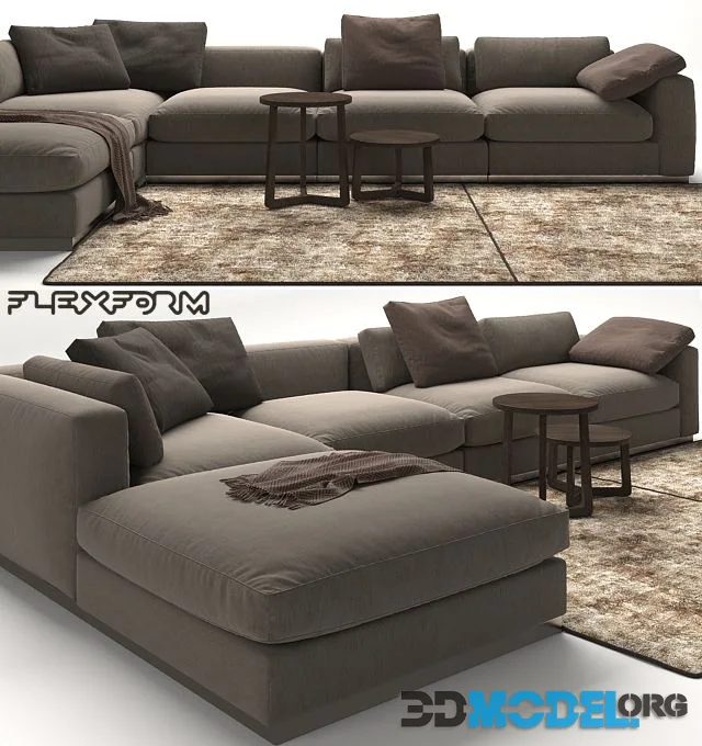 3D Model – Sofa Flexform Beauty