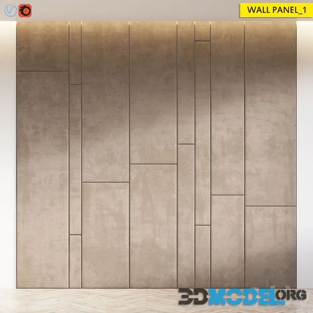 3D Model – Wall Panel_1