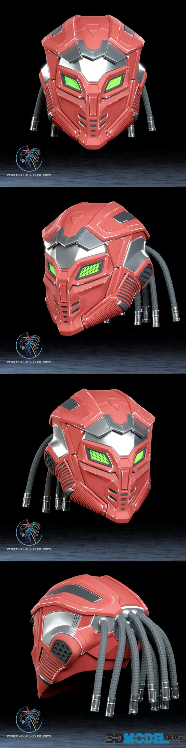 3D Model – Sektor mask – Printable