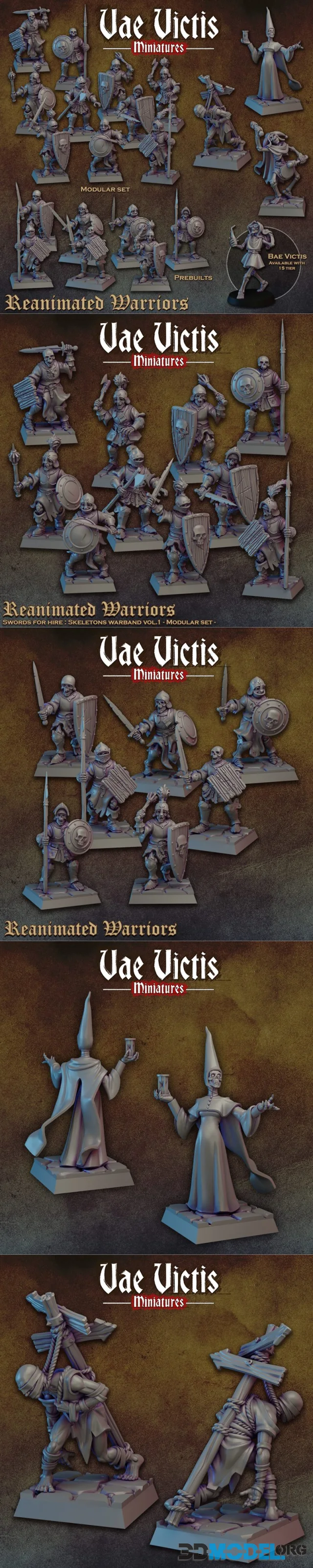 3D Model – Vae Victis Miniatures - Reanimated Warriors June 2025 ...
