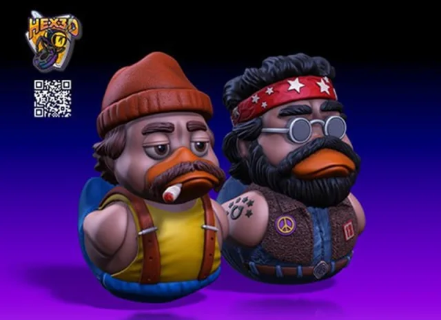 3D Model – Hex3D - Cheech Chong Ducks – Printable