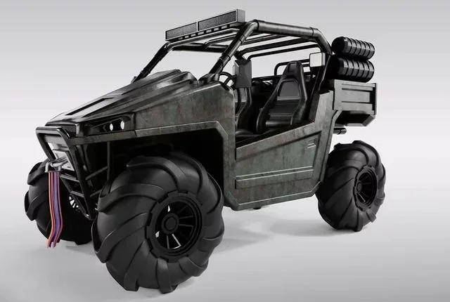 3D Model – Amphibious ATV (PBR)