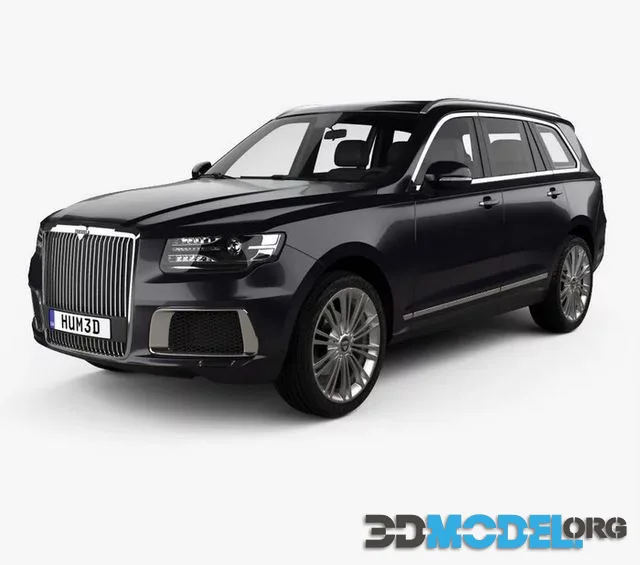 3D Model – Aurus Komendant 2020 (PBR)