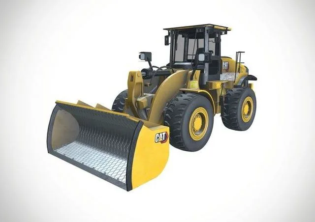 3D Model – Caterpillar 972L Wheel Loader (PBR)