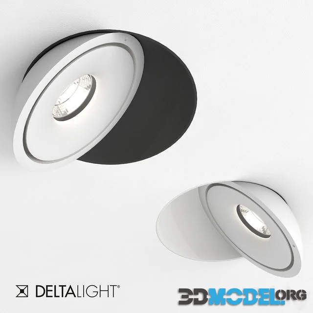 3D Model – Delta Light TWEETER TRIMLESS