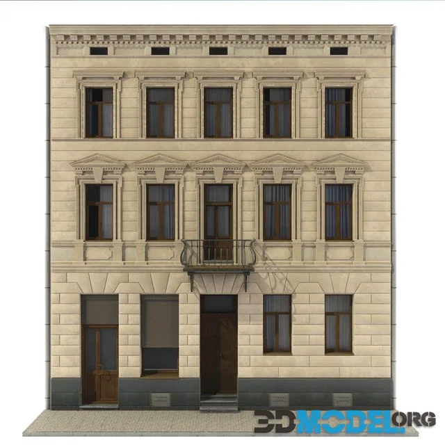 3D Model – Facade Lv