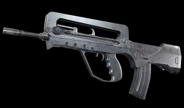 3D Model – Famas G2 PBR Worn (PBR)