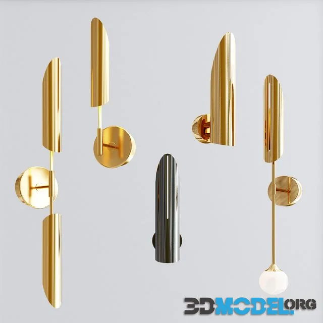 3D Model – GERD wall light collection