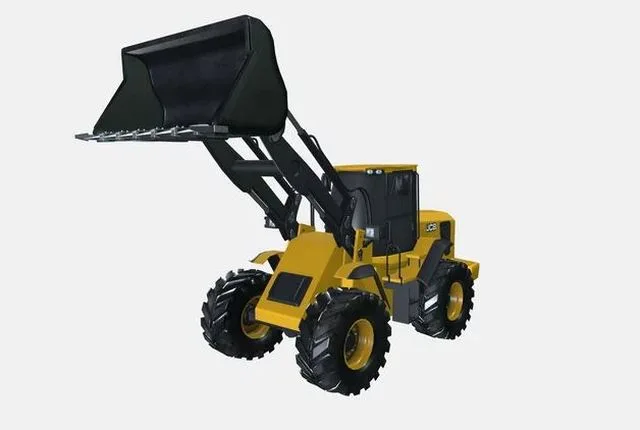 3D Model – JCB Wheeled Loader (PBR)