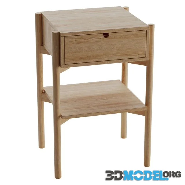 3D Model – JYSK DALBY BEDSIDE TABLE