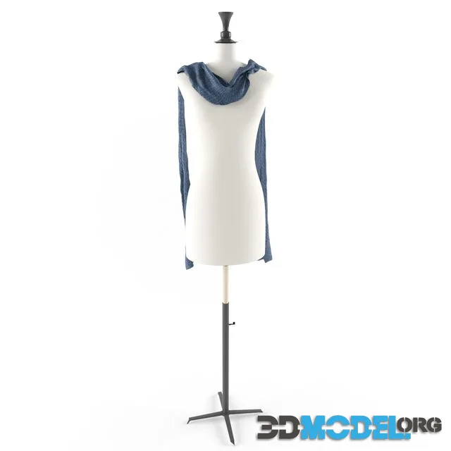 3D Model – manequin (woman)