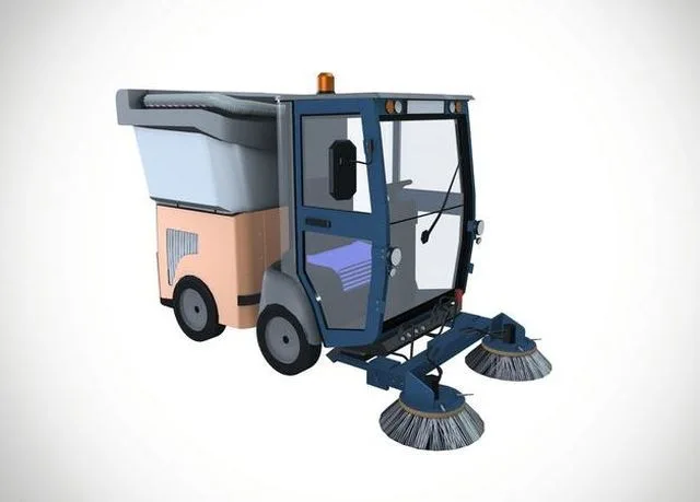 3D Model – Street Sweeper (PBR)