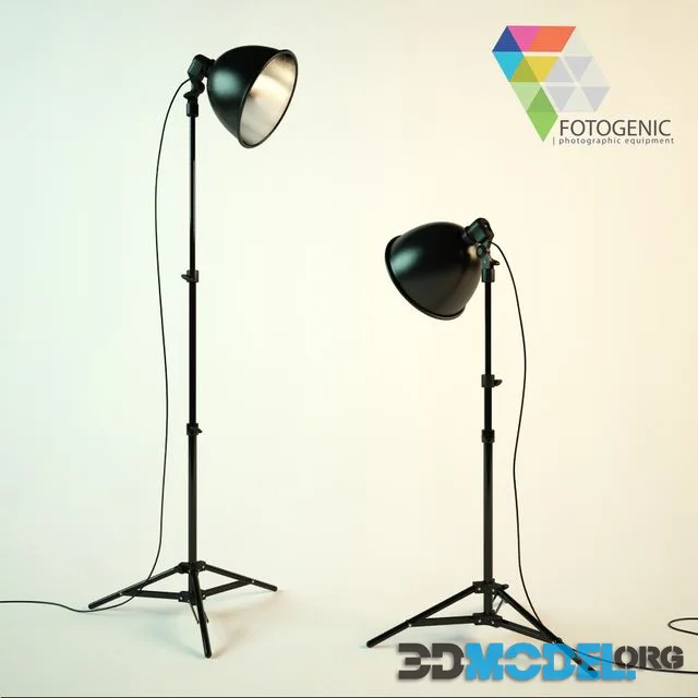 3D Model – Studio lamp FOTOGENIC