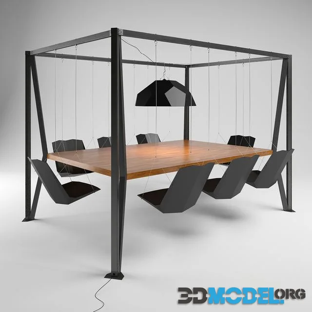 3d Model Swing Table