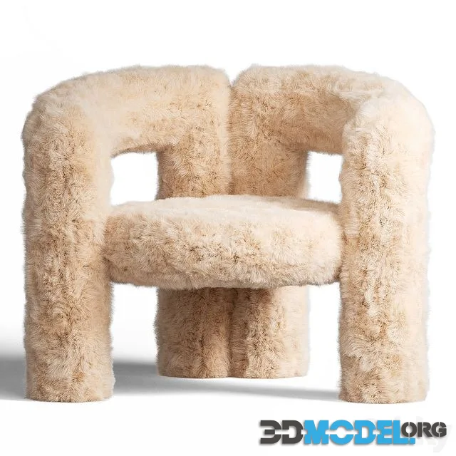 3D Model – Teddy Chair
