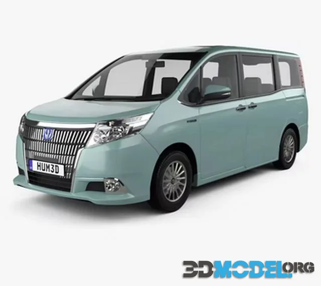 3D Model – Toyota Esquire 2014